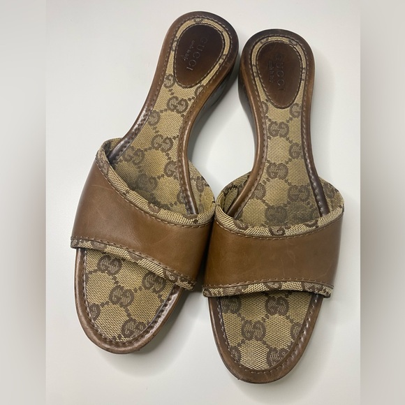 Gucci | Shoes | Vintage Gucci Heals Classic Designcirca Early 200s 37 2 ...